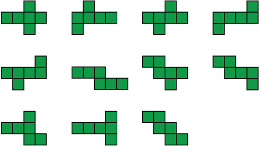 Math Grade 6 Surface Area And Volume Identifying Nets For Cubes OER Commons