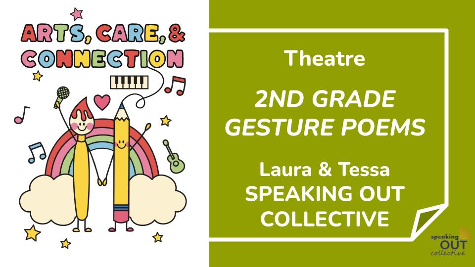 Gesture Poems with Laura Mann Hill & Tessa Flynn Henderson | 2nd Grade ...