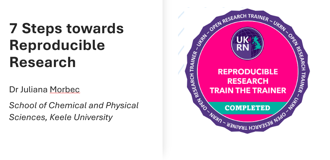 7 Steps towards Reproducible Research | OER Commons