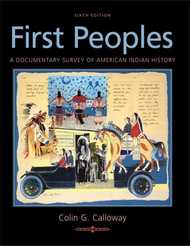 First Peoples: A Documentary Survey of American Indian History | OER ...
