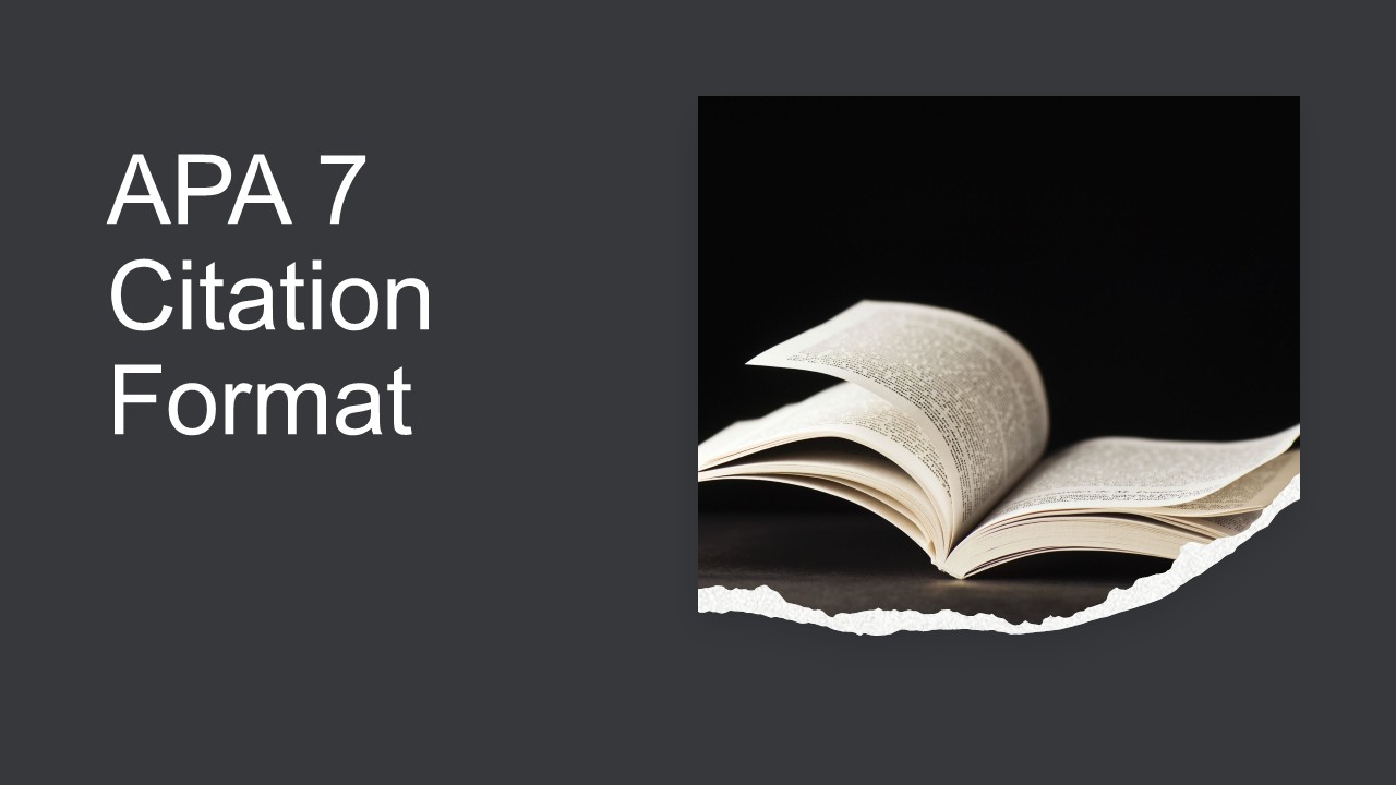 APA 7 Citation Format | OER Commons