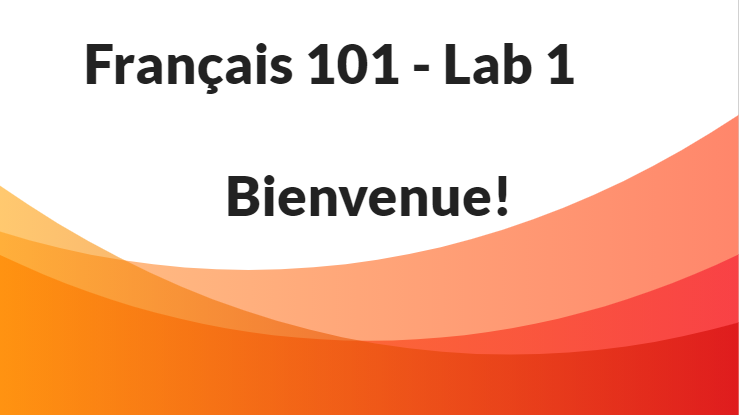 French 101, Lab 1 - Tongue Twisters - ONLINE | OER Commons