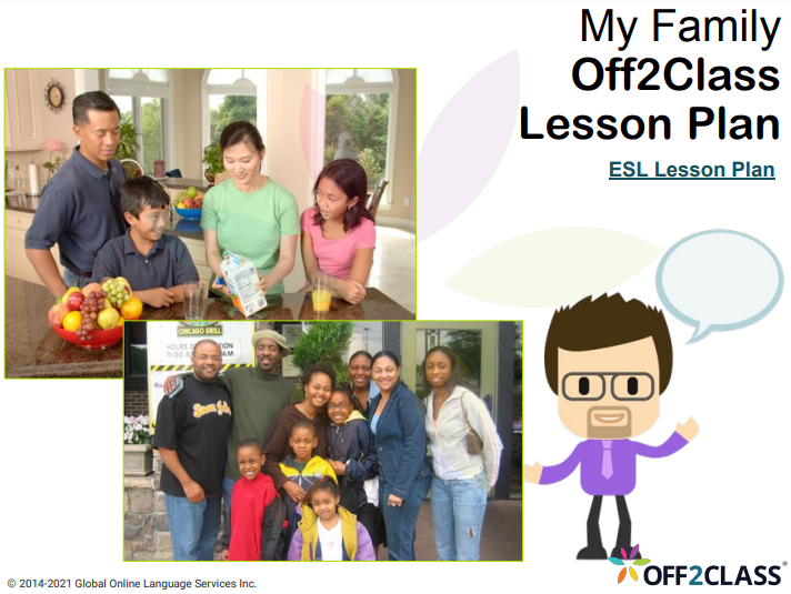 Speaking - My Family - Off2Class ESL Lesson Plan | OER Commons