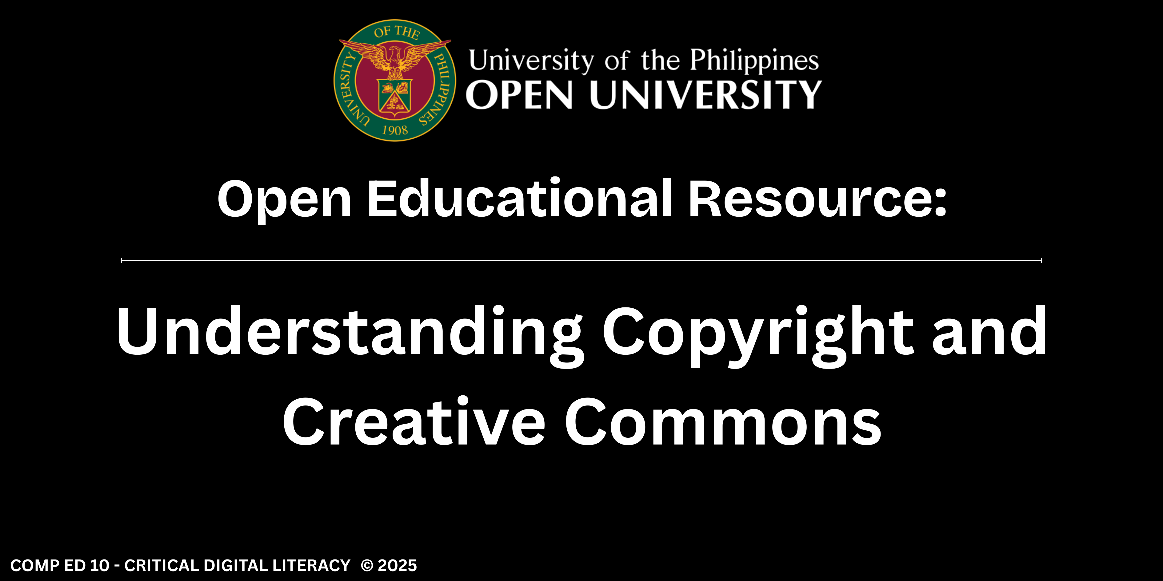 Understanding Copyright and Creative Commons | OER Commons