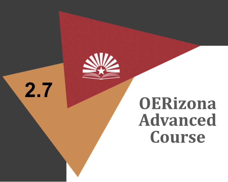 OERizona Advanced OER Skills, Revise and Remix OER, Application and ...