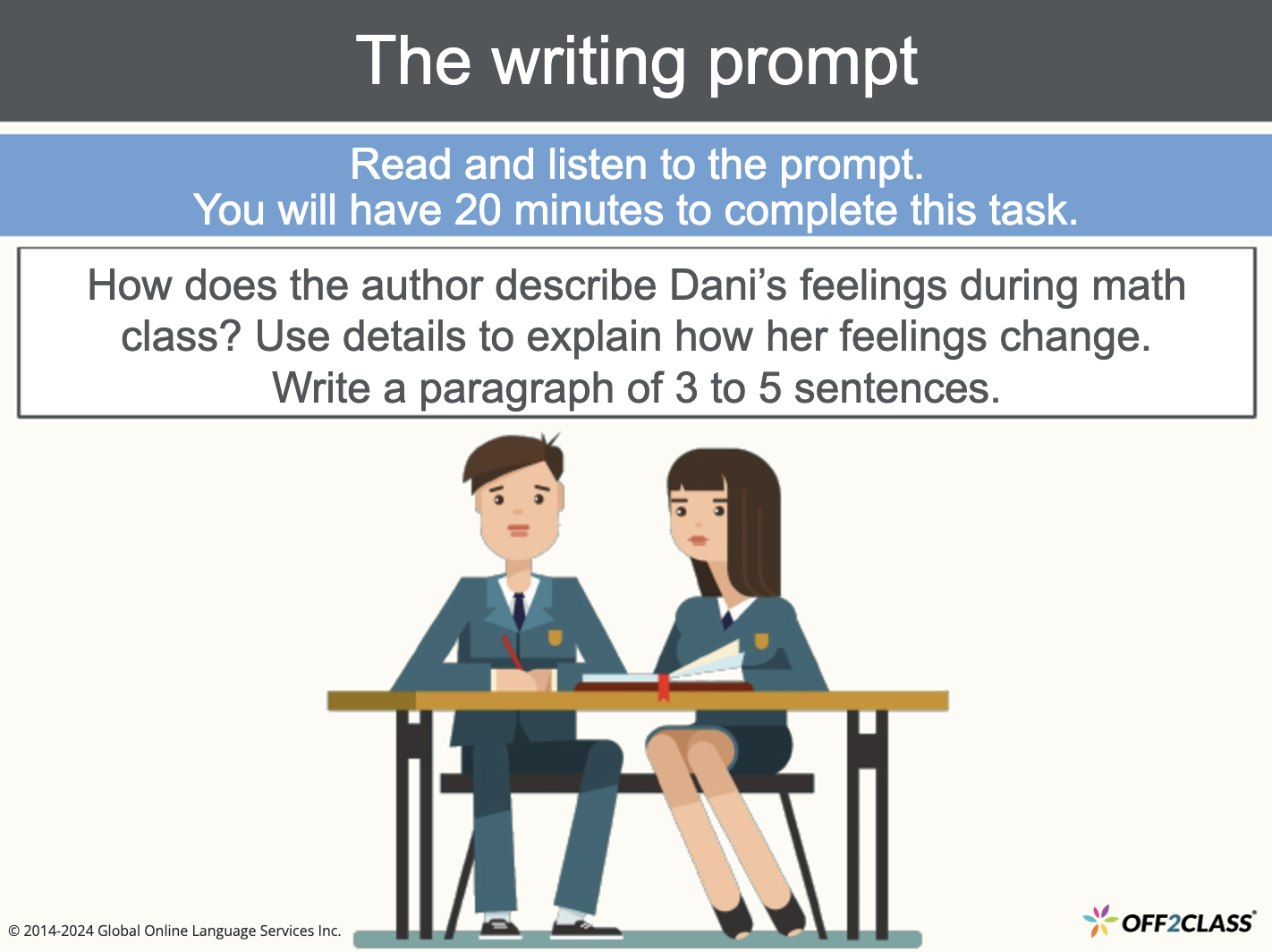 WIDA ACCESS Test Prep Lesson – Introduction to Writing | OER Commons