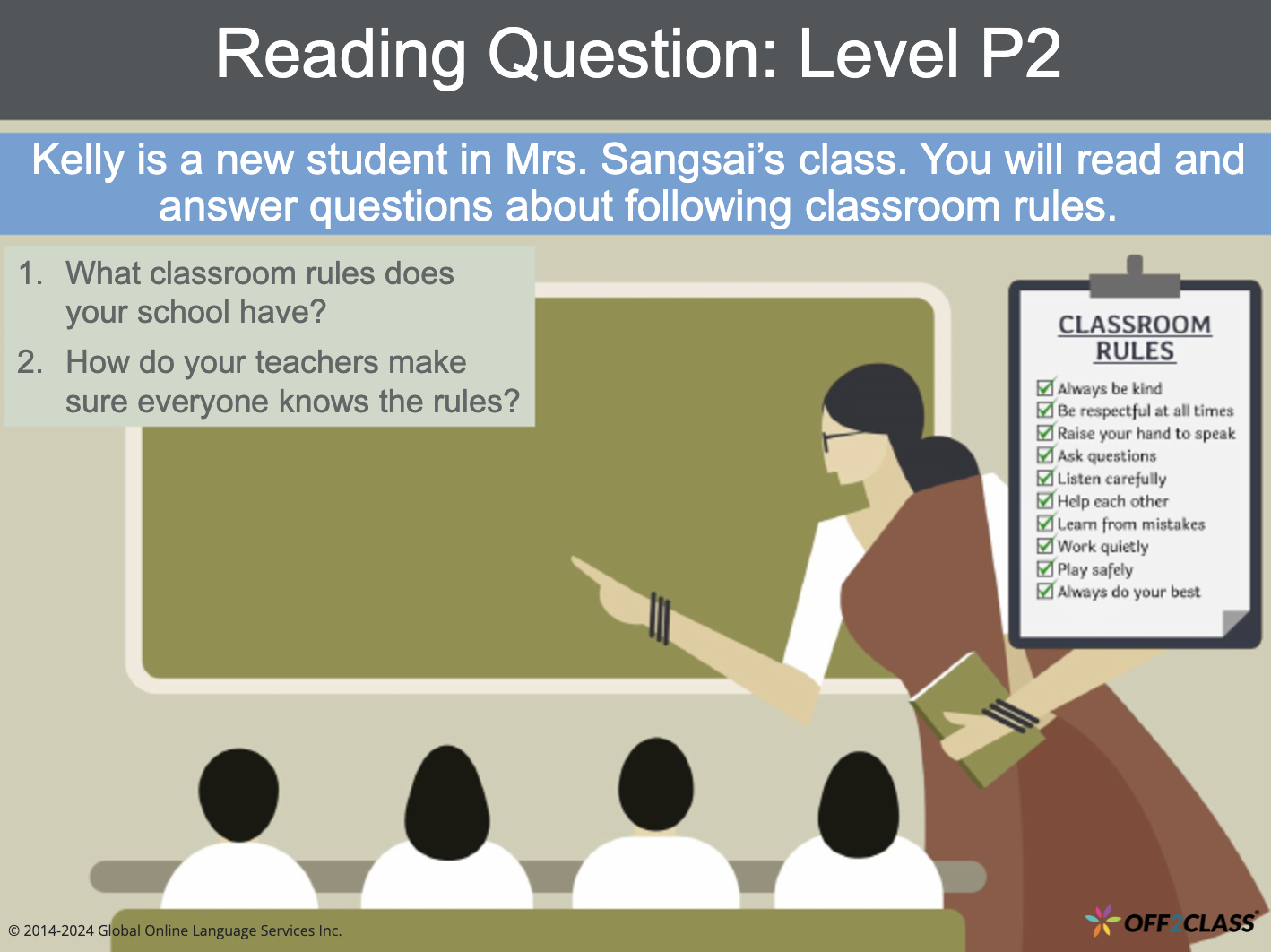 WIDA ACCESS Test Prep Lesson – Introduction to Reading | OER Commons