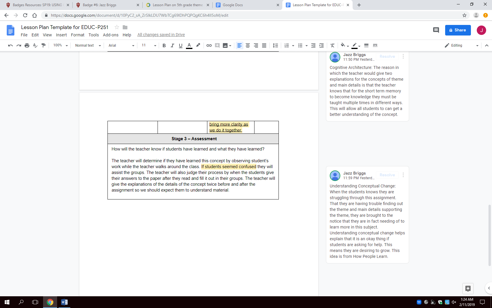 Lesson Plan on 5th grade theme and Main Ideas | OER Commons