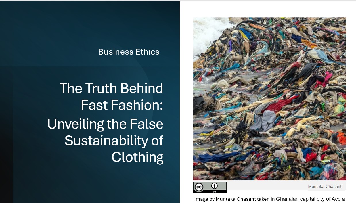 Business Ethics Fast Fashion | OER Commons