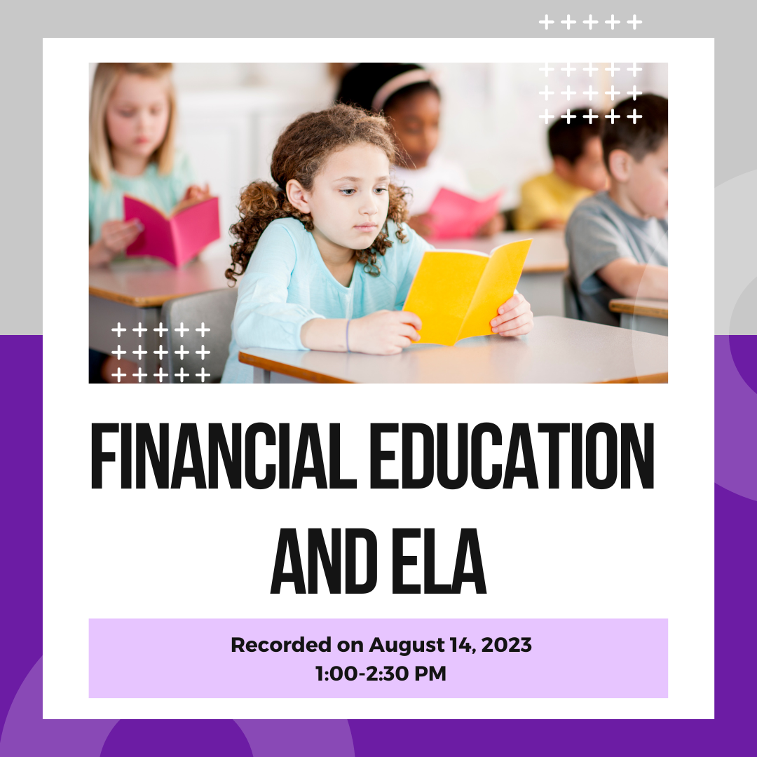 Financial Education and ELA, K-5 | OER Commons