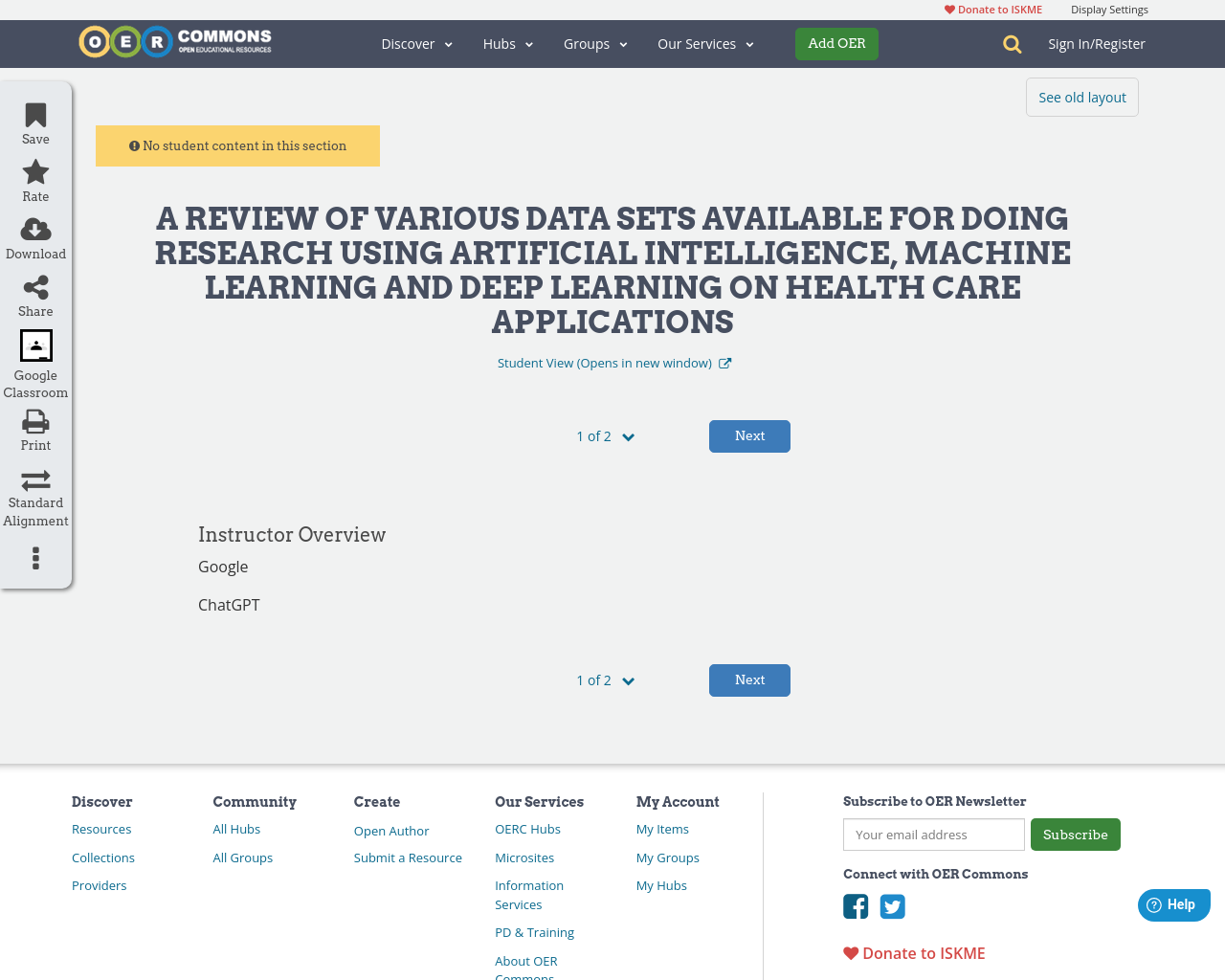 A REVIEW OF VARIOUS DATA SETS AVAILABLE FOR DOING RESEARCH USING ...