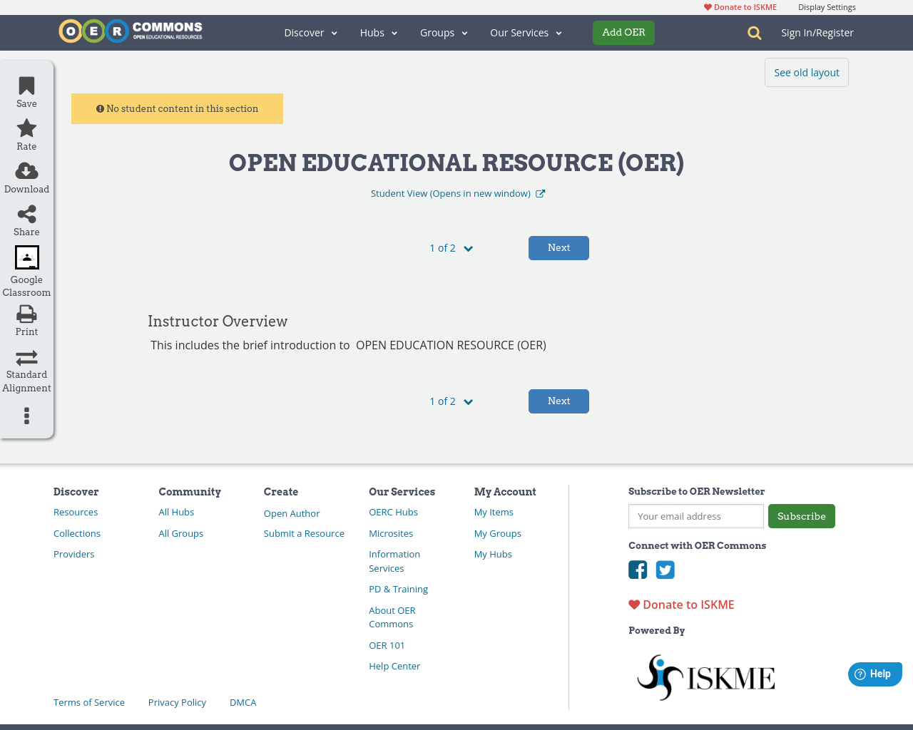 OPEN EDUCATIONAL RESOURCE (OER) | OER Commons