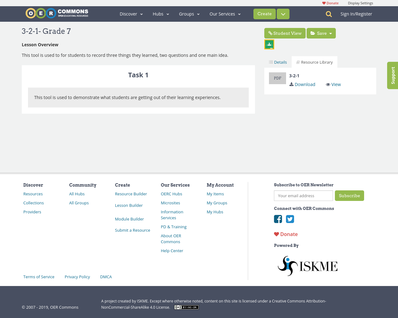 3-2-1- Grade 7 | OER Commons