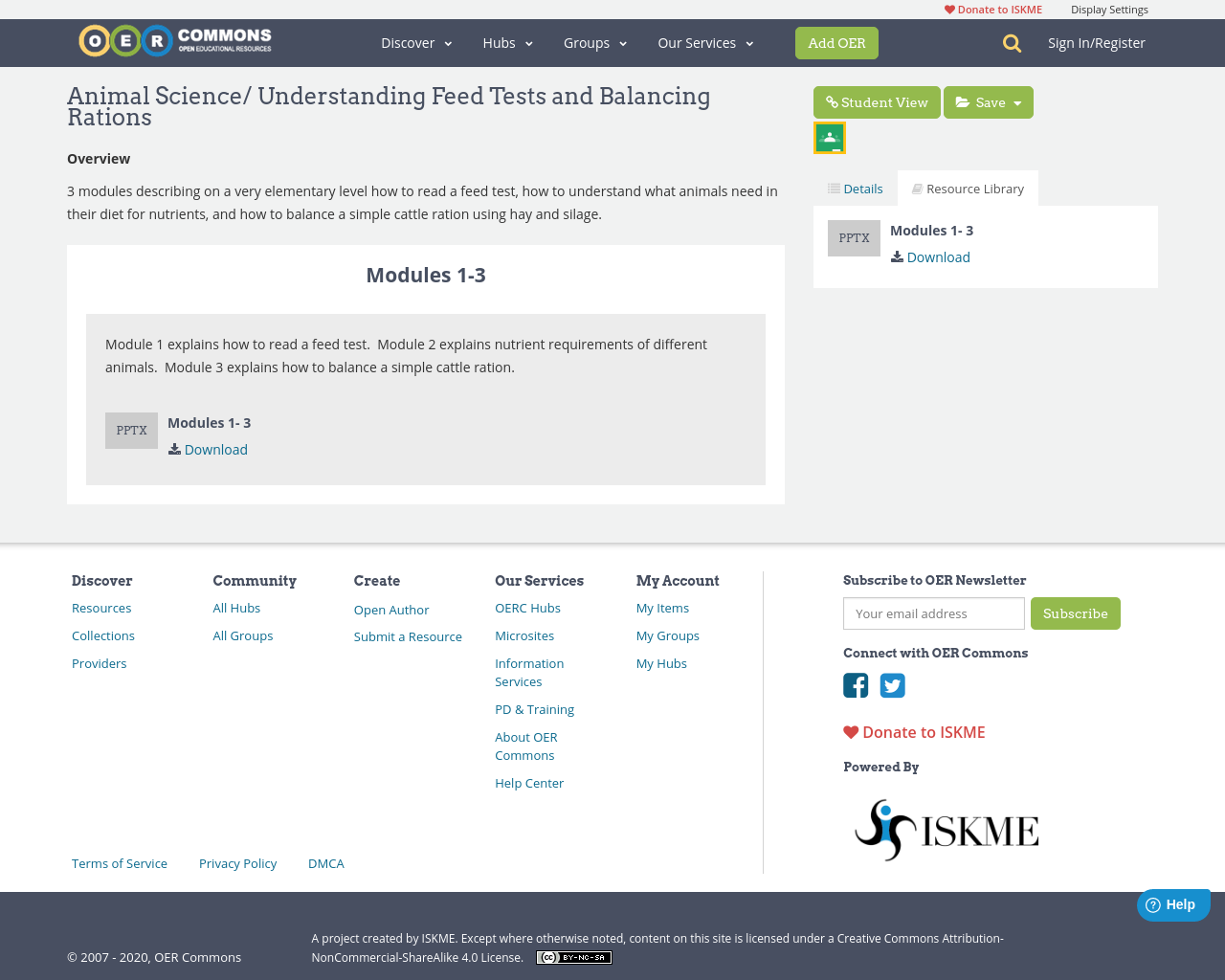 Animal Science/ Understanding Feed Tests and Balancing Rations | OER ...