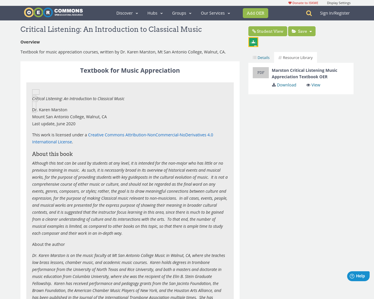 Critical Listening: An Introduction to Classical Music | OER Commons