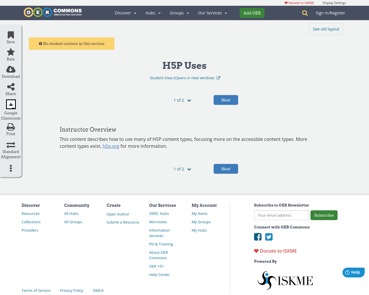 H5P Uses | OER Commons