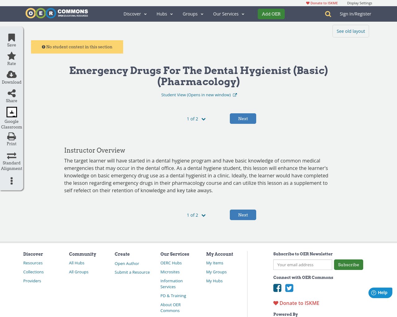 Emergency Drugs For The Dental Hygienist (Basic) (Pharmacology) | OER Commons