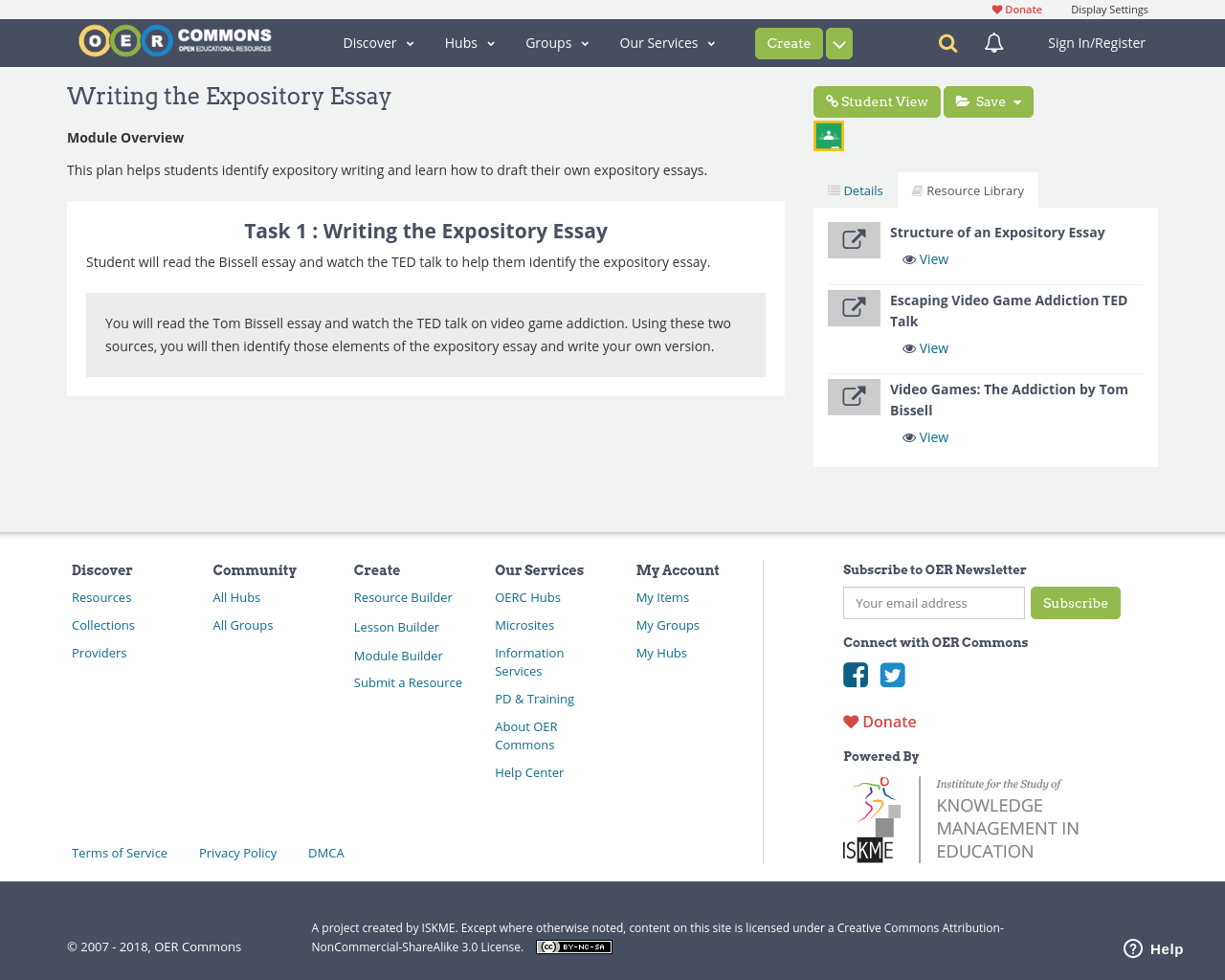 Writing the Expository Essay | OER Commons