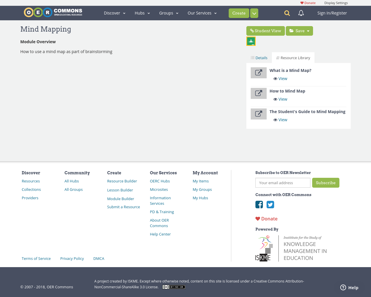 Mind Mapping | OER Commons