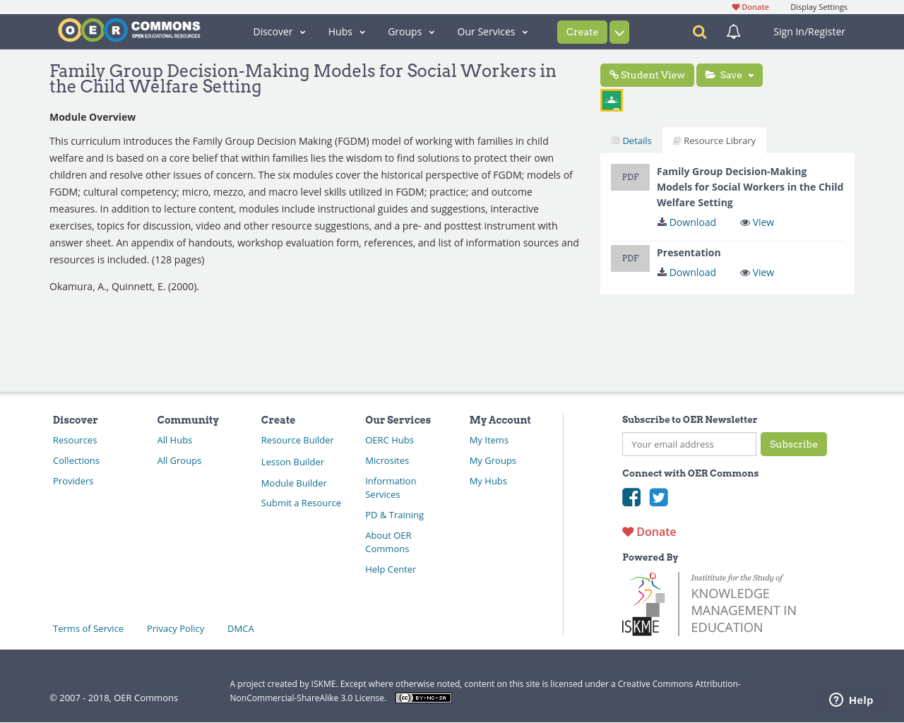 Family Group Decision-Making Models for Social Workers in the Child ...