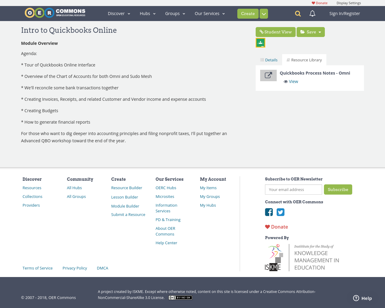 Intro to Quickbooks Online | OER Commons