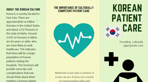 Korean Patient Care Brochure | OER Commons