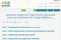 OpenStax College Algebra Group Resources | OER Commons