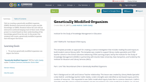 Genetically Modified Organism | OER Commons