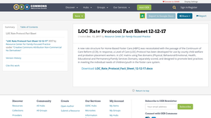 LOC Rate Protocol Fact Sheet 12-12-17 | OER Commons