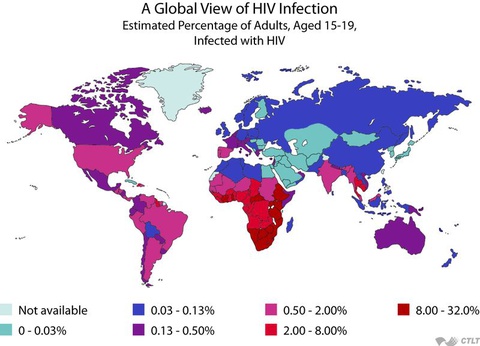 A Global View of HIV Infection | OER Commons