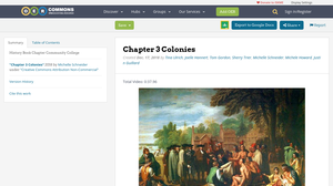 Chapter 3 Colonies | OER Commons