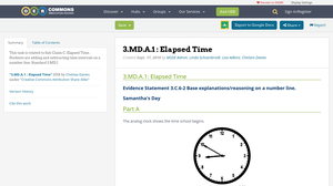 3.MD.A.1 : Elapsed Time | OER Commons