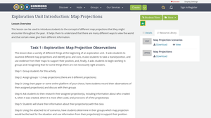 Exploration Unit Introduction: Map Projections | OER Commons