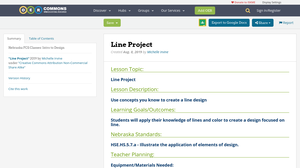Line Project | OER Commons