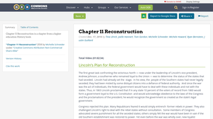 Chapter 11 Reconstruction | OER Commons