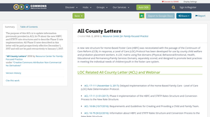 All County Letters | OER Commons