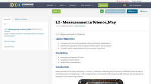 1.2 - Measurement in Science_May | OER Commons