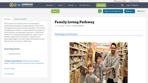 Family Living Pathway | OER Commons
