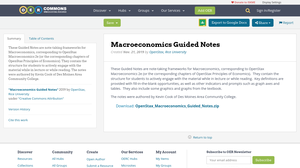 Macroeconomics Guided Notes | OER Commons