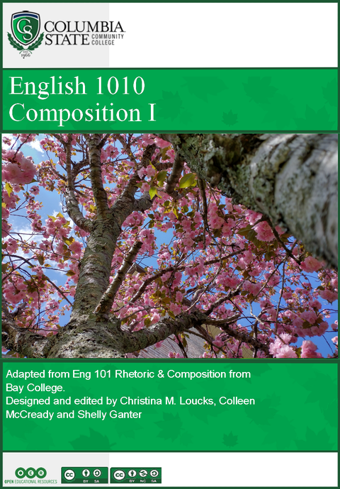 English 1010: Composition I Textbook | OER Commons