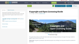 Copyright and Open Licensing Guide | OER Commons