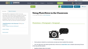 Using PhotoVoice in the Classroom | OER Commons
