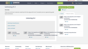Listening K-2 | OER Commons