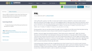 PBL | OER Commons