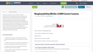 Employability Skills: A MS Career Lesson | OER Commons