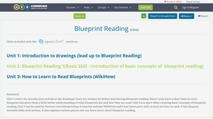 Blueprint Reading | OER Commons
