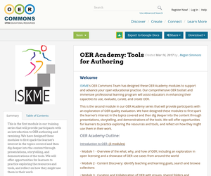OER Academy: Open Educational Practice for Curriculum Improvement | OER Commons