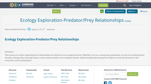 Ecology Exploration-Predator/Prey Relationships | OER Commons
