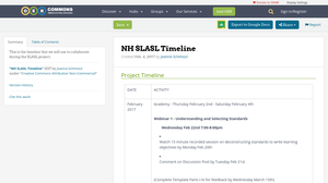 NH SLASL Timeline | OER Commons