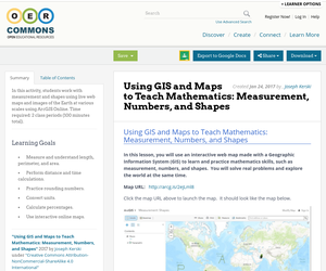Using GIS and Maps to Teach Mathematics: Measurement, Numbers, and ...